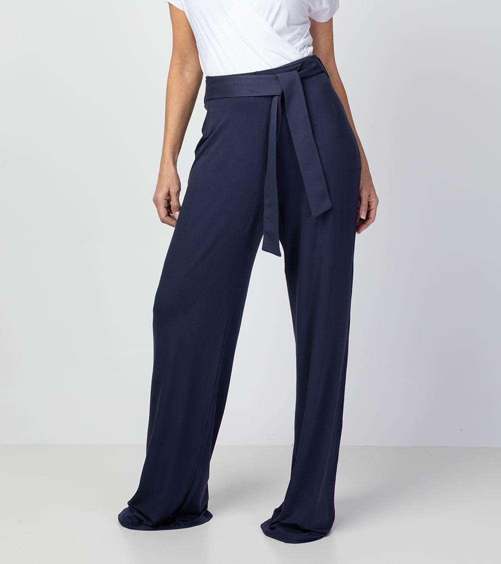 Calça Pantalona 20107 Azul - Renner